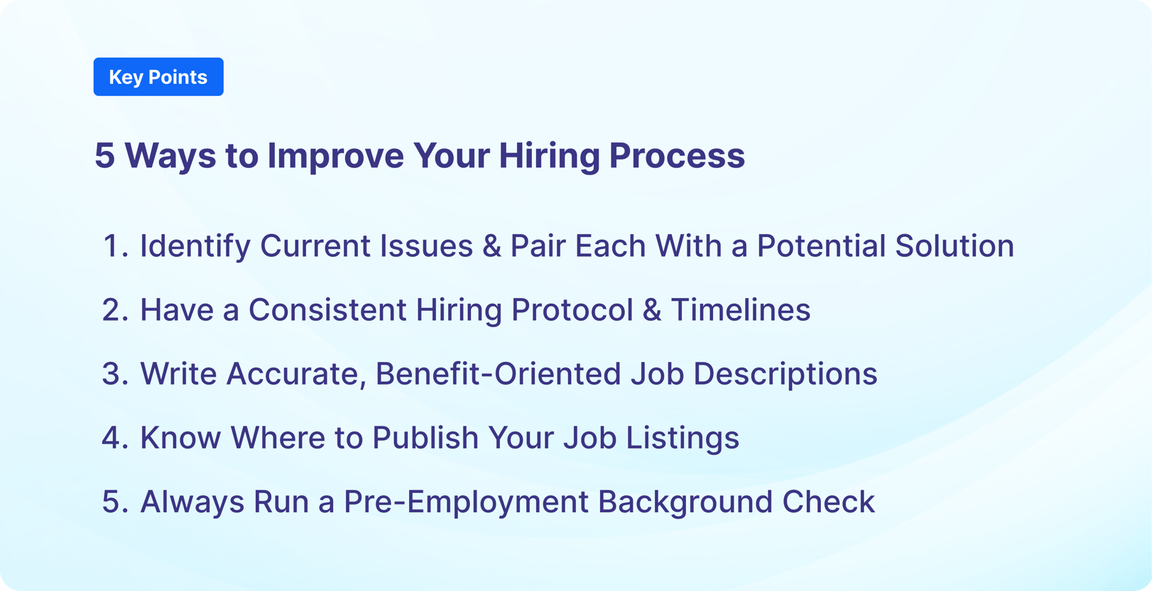 5 Innovative Ways to Improve Your Hiring Process